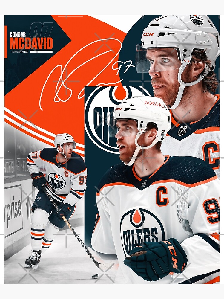 "Connor McDavid" Poster for Sale by getdownorup | Redbubble