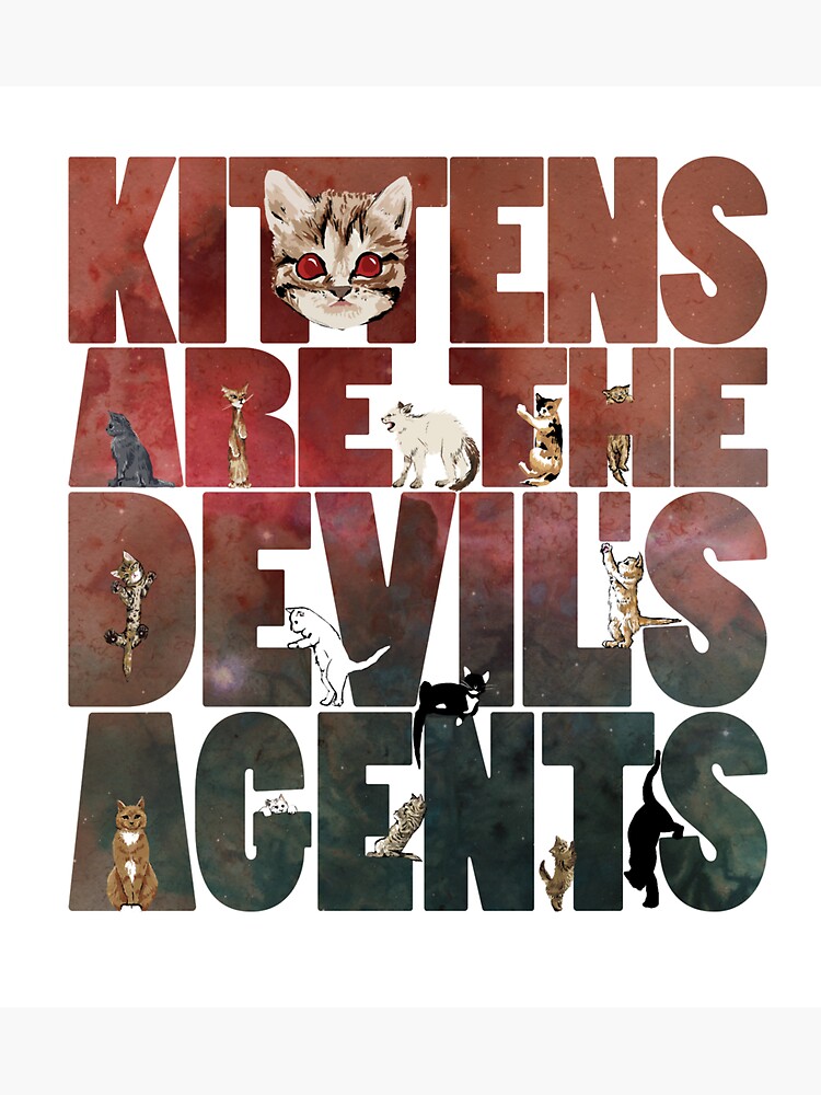 "Satan's little helpers" Sticker by mycolour | Redbubble