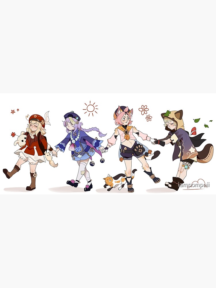 "Genshin Impact Children" Poster for Sale by iampompeii | Redbubble