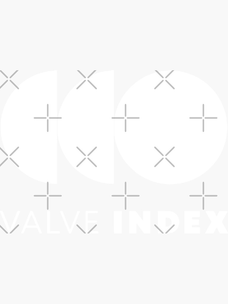 "Valve Index White" Sticker for Sale by ValDIFF | Redbubble