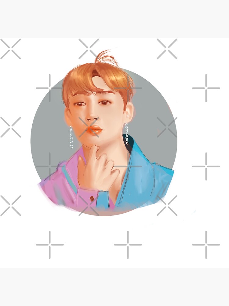"BTS Jimin" Sticker for Sale by Lor-a-rt | Redbubble