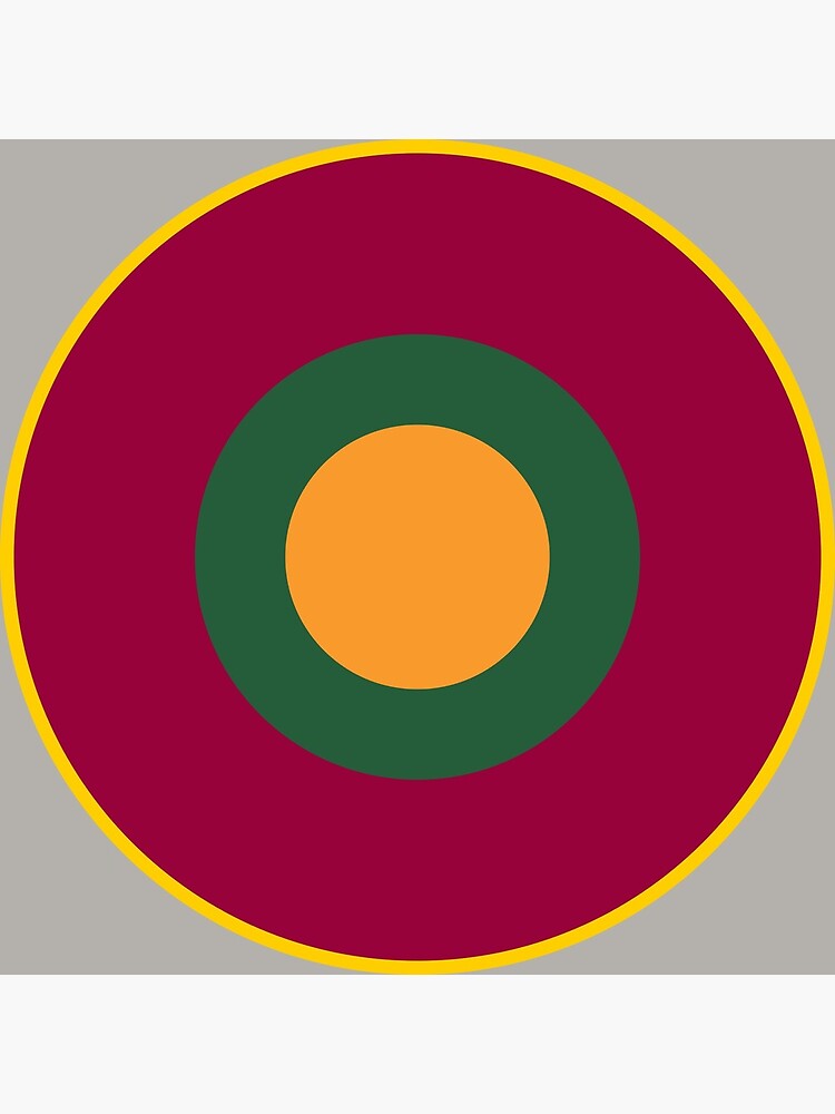 "Sri Lanka Air Force - ශ්‍රි ලංකා ගුවන් හමුදාව - Roundel" Fotodruck von ...