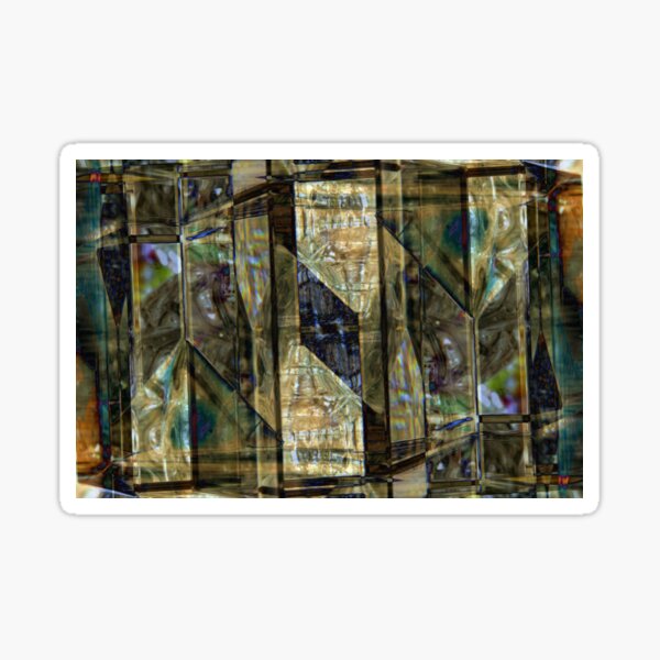 "Church glass window and reflection" Sticker for Sale by maurusspescha ...