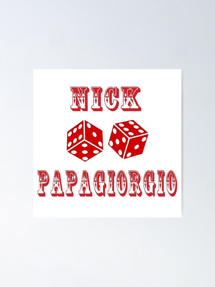 "Nick Papagiorgio" Poster by barrelroll909 | Redbubble