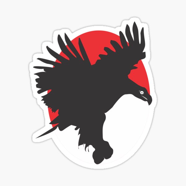 "Egal red and white color" Sticker for Sale by Losatonfashion | Redbubble