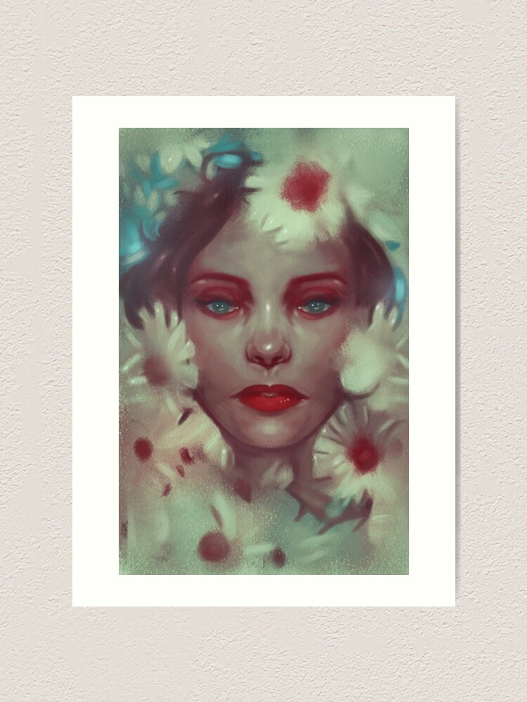 "Flower nymph-Flora" Art Print for Sale by veuliahzg | Redbubble