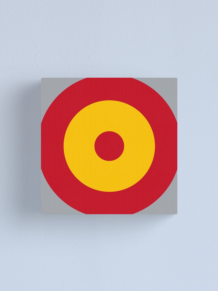 "Spanish Air Force - Roundel" Canvas Print for Sale by wordwidesymbols ...