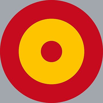 "Spanish Air Force - Roundel" Sticker for Sale by wordwidesymbols ...