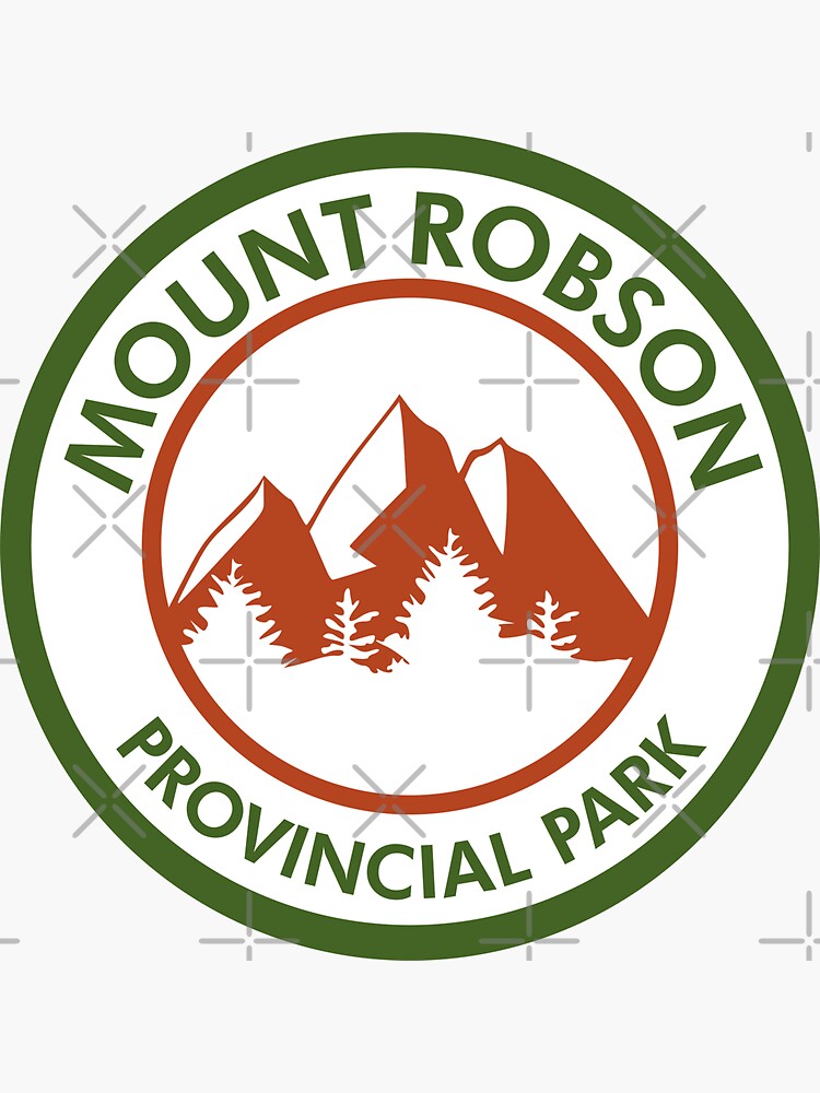 "Mount Robson Provincial Park" Sticker for Sale by esskay | Redbubble