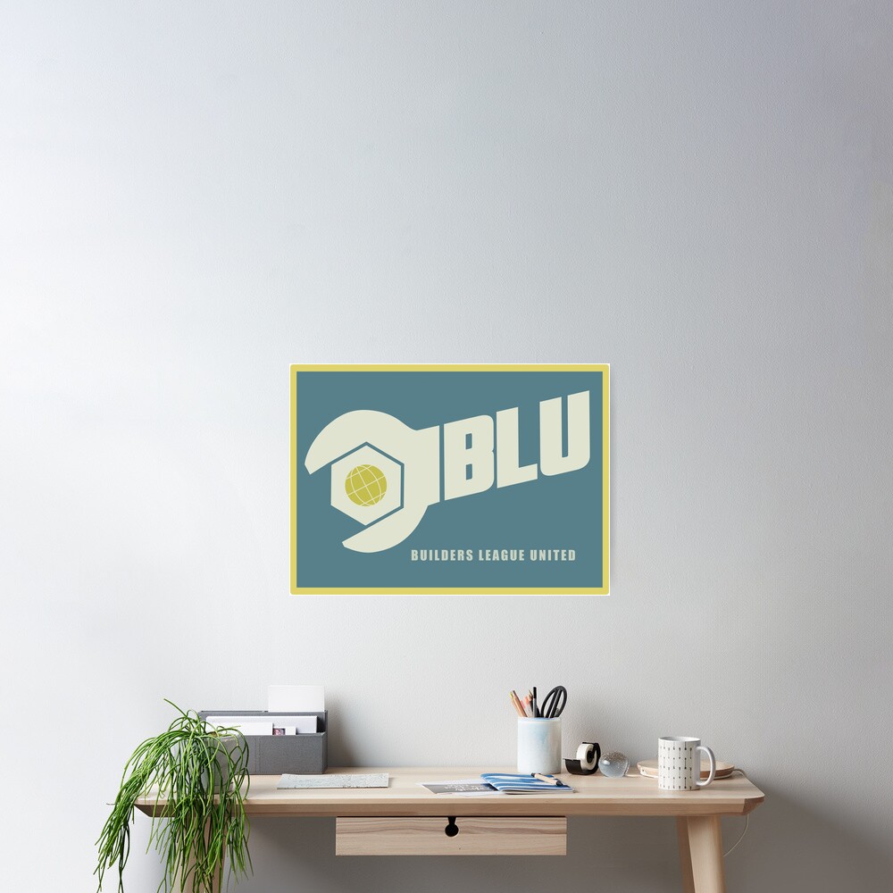 "TF2 team BLU logo" Poster by Loadout | Redbubble