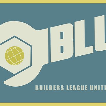 "TF2 team BLU logo" Poster for Sale by Loadout | Redbubble