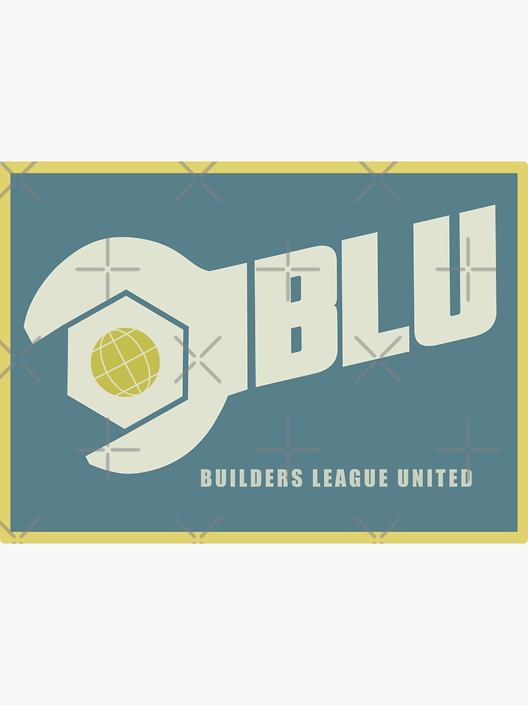 "TF2 team BLU logo" Sticker for Sale by Loadout | Redbubble