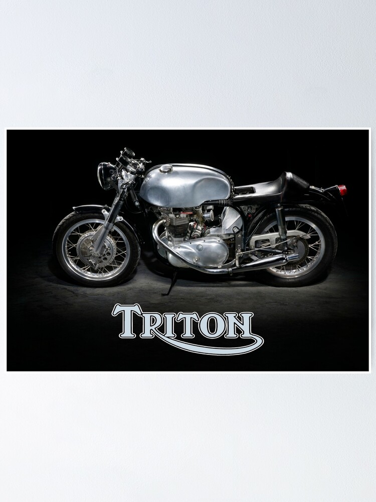 "Triton Cafe Racer" Poster for Sale by FrankKletschkus | Redbubble