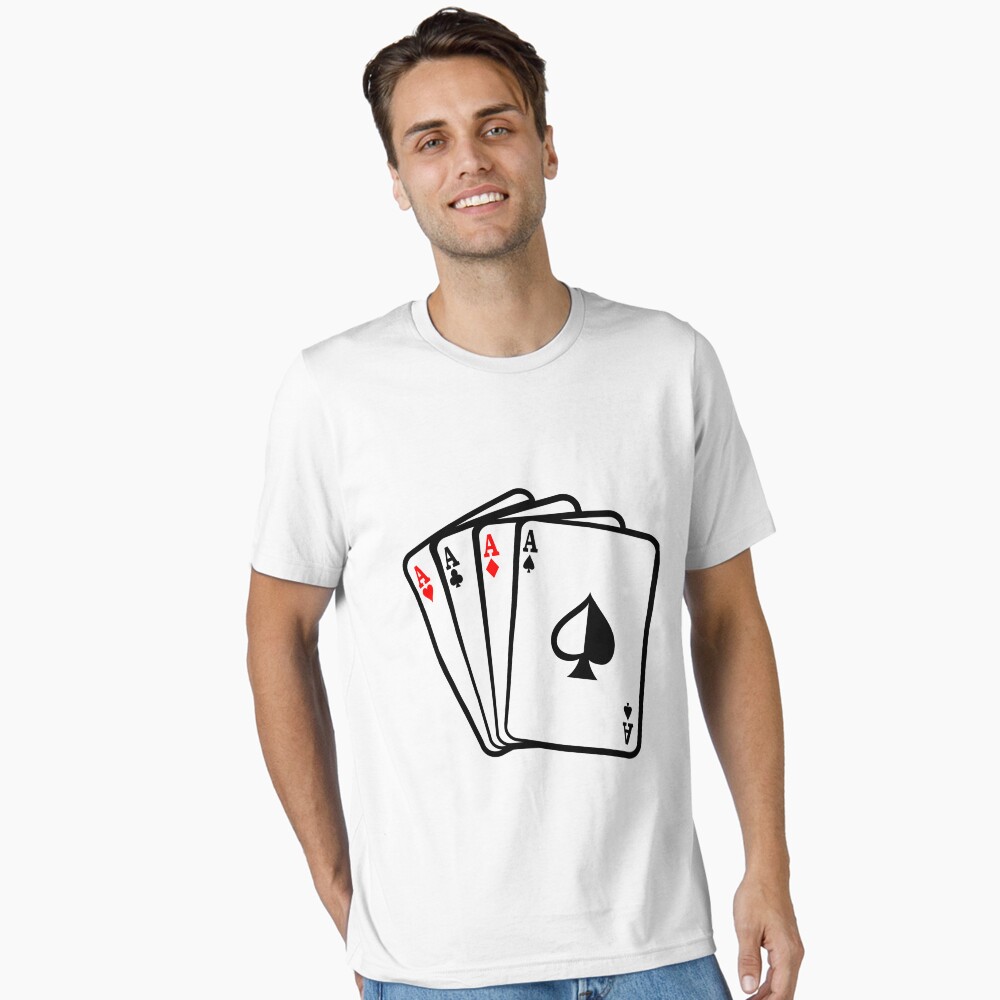 "Four Aces Cards Poker Hand" Sticker for Sale by TotalityDesigns ...