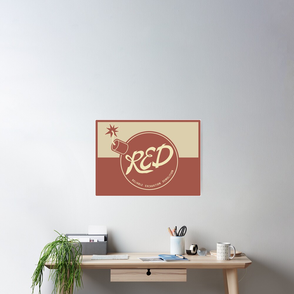 "TF2 team RED logo" Poster for Sale by Loadout | Redbubble
