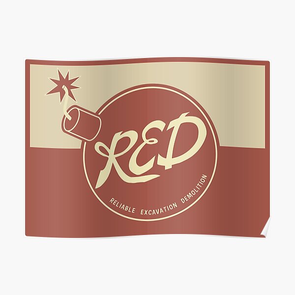 "TF2 team RED logo" Poster for Sale by Loadout | Redbubble