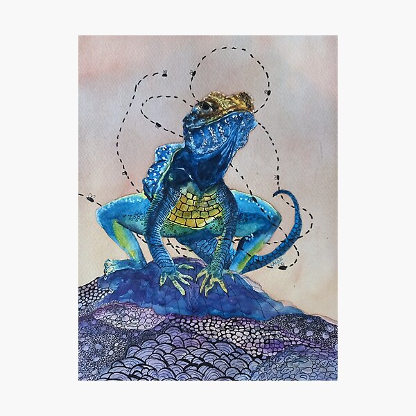 Lámina fotográfica «Zentangle Lizard - Obras de arte para niños ... Lámina fotográfica «Zentangle Lizard - Obras de arte para niños ...