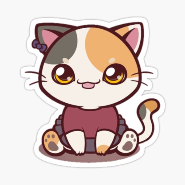 "Beautiful Little Cate" Sticker for Sale by Supernova98 | Redbubble