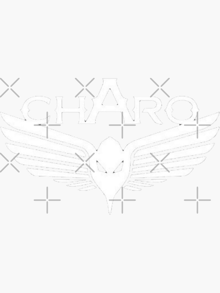 "charo logo" Sticker for Sale by Stephoenixstore | Redbubble