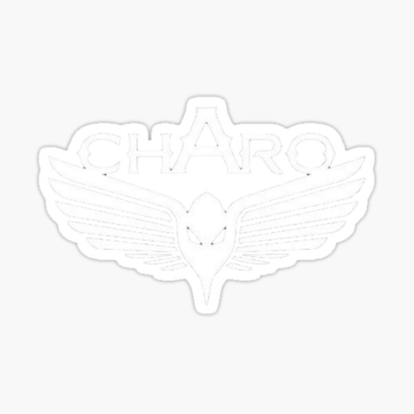 "charo logo" Sticker for Sale by Stephoenixstore | Redbubble