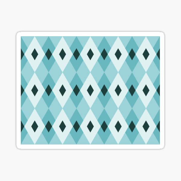 "Funky diamond shape" Sticker for Sale by Hic21 | Redbubble
