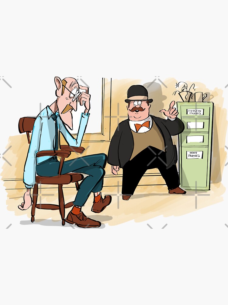 "Agaton Sax - Scotland Yard" Sticker for Sale by RetroTrader | Redbubble