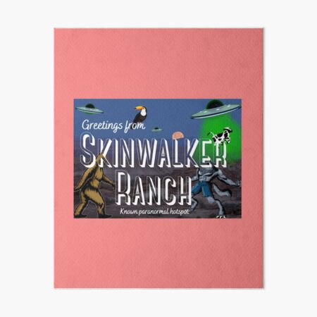 "Skinwalker Ranch Postcard " Art Board Print by WilliamLam2 | Redbubble