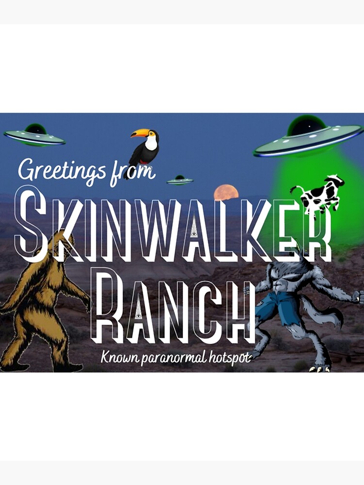 "Skinwalker Ranch Postcard " Poster by WilliamLam2 | Redbubble