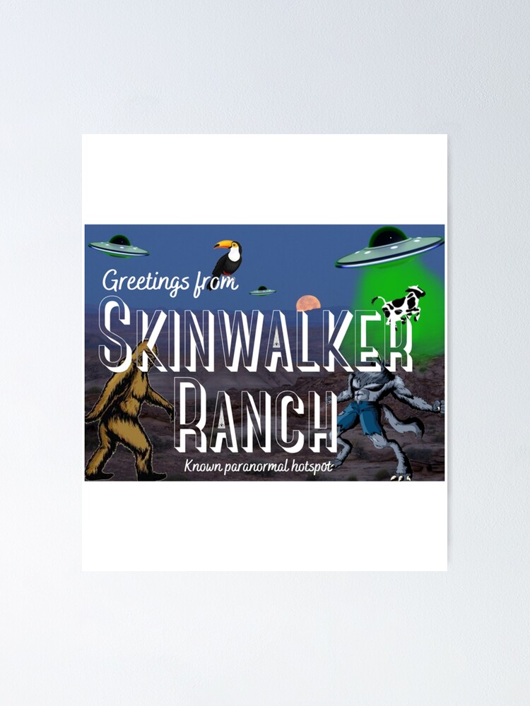 "Skinwalker Ranch Postcard " Poster by WilliamLam2 | Redbubble