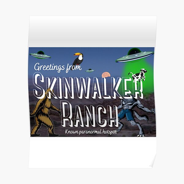 "Skinwalker Ranch Postcard " Poster by WilliamLam2 | Redbubble