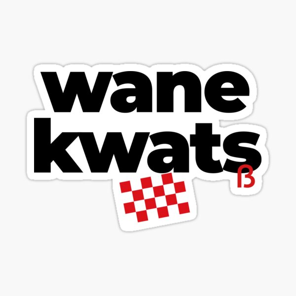 "wane kwats, mooi Brabants " Sticker for Sale by BrabantsBeste | Redbubble