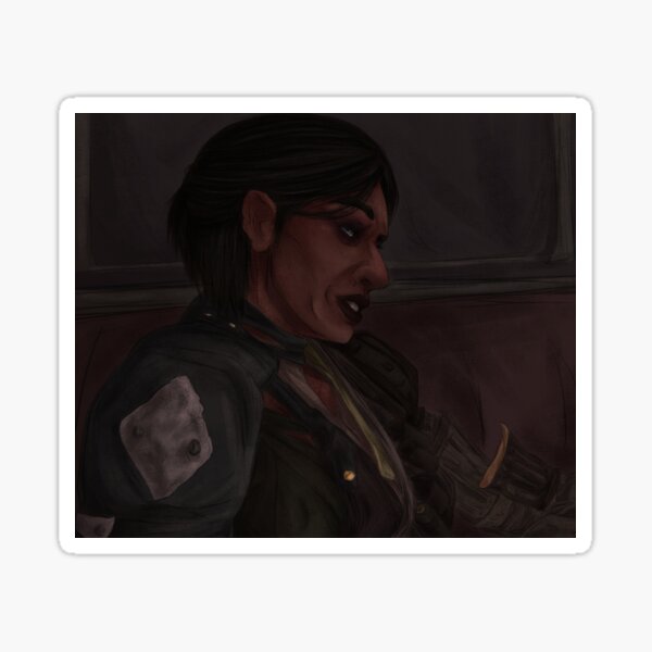 "sevika (arcane)" Sticker by not-all-dead | Redbubble