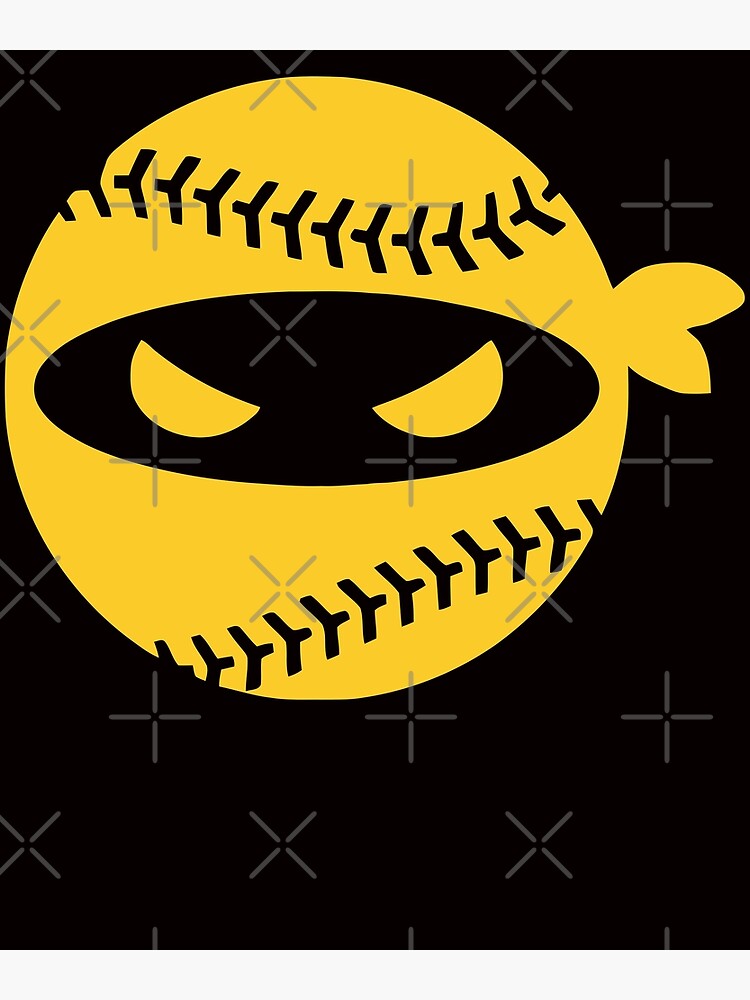 "Pitching Ninja " Poster for Sale by BrianDGonzales | Redbubble