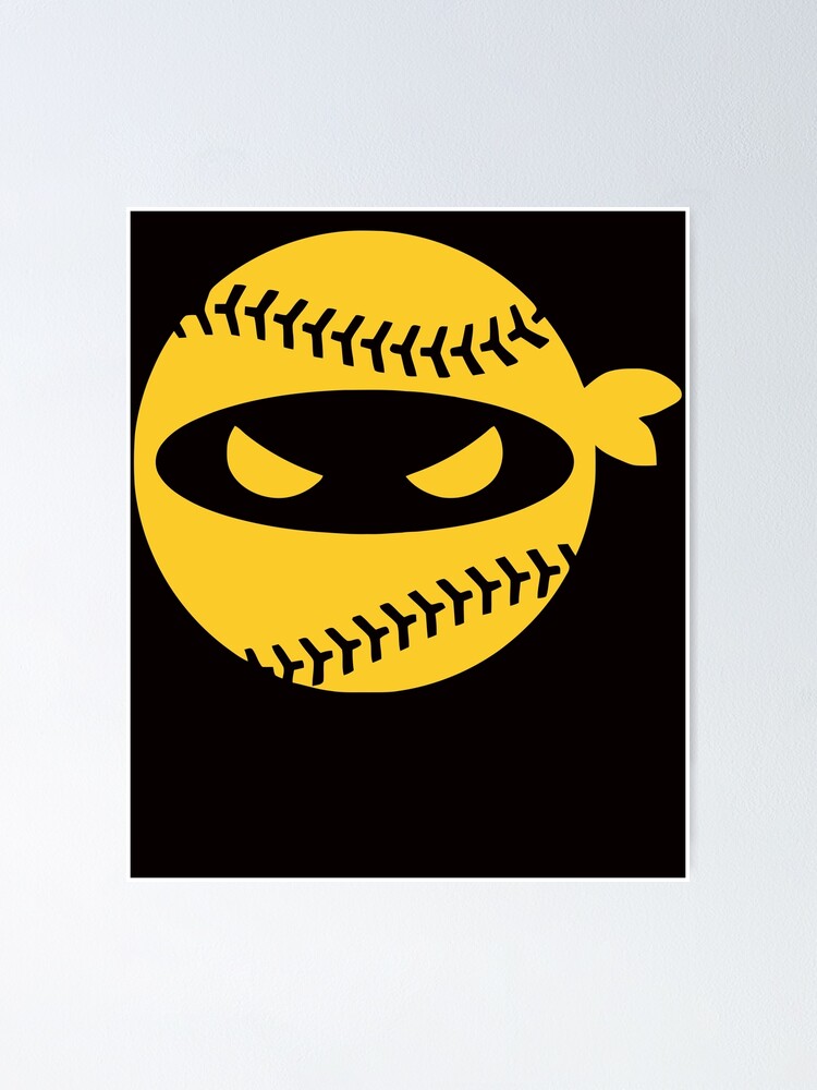 "Pitching Ninja " Poster for Sale by BrianDGonzales | Redbubble