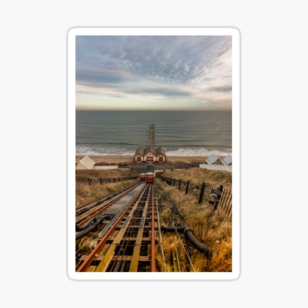 "Saltburn Funicular Railway " Sticker for Sale by grumpykeith | Redbubble