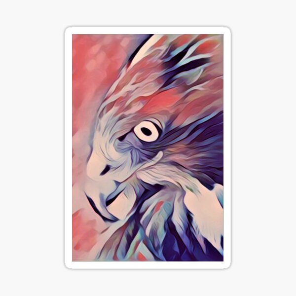 "Hawk" Sticker for Sale by Jer11370 | Redbubble