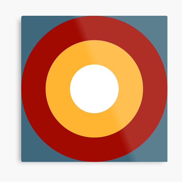 Lámina metálica «Fuerza Aérea Emiri de Qatar - Roundel» de ...