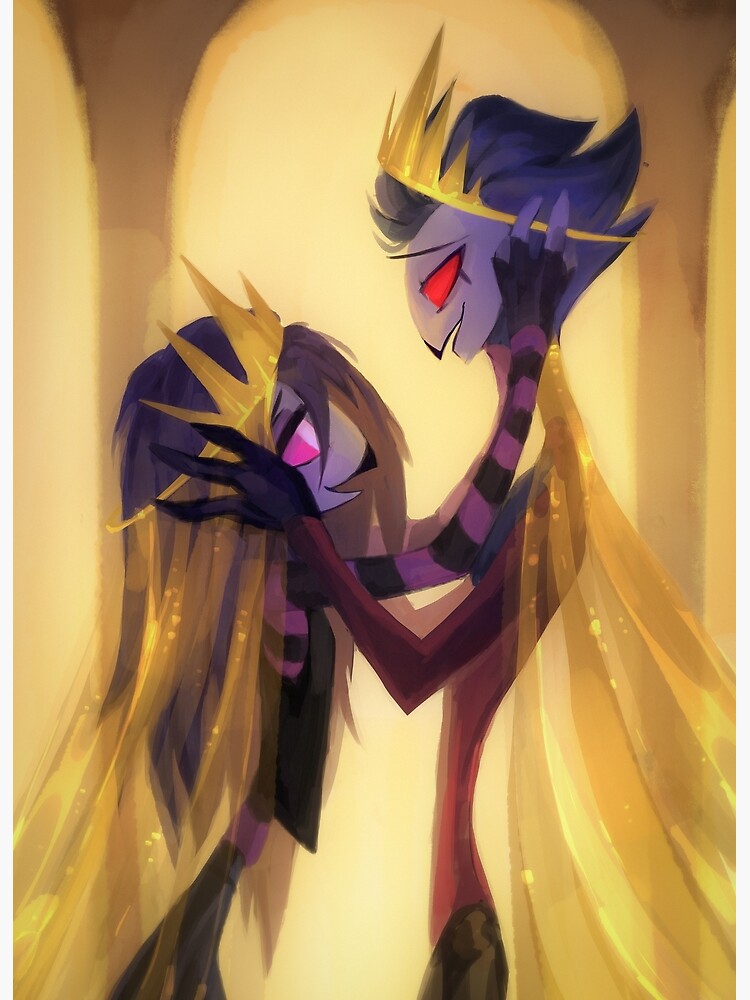 "Helluva Boss - Stolas and Octavia "Gold"" Art Print for Sale by ...