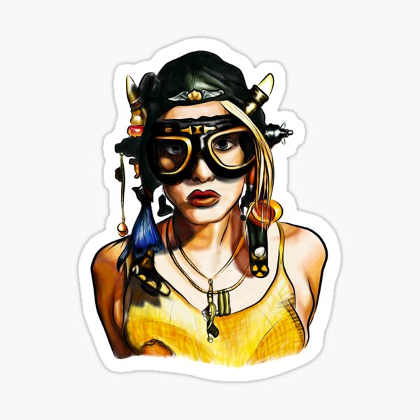 "Tank girl " Sticker for Sale by MysticBohemia | Redbubble
