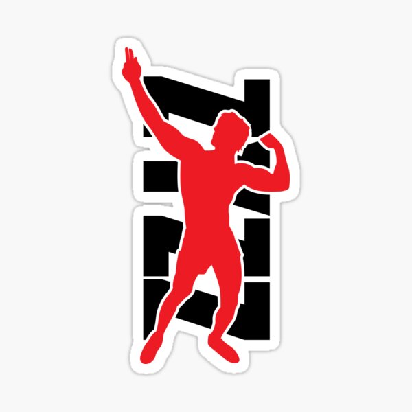"Zyzz Hardstyle Bodybuilding Motivational (White Edition)" Sticker for ...