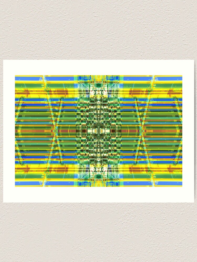 "Abstract horizontal lines in pastel colors" Art Print for Sale by ...