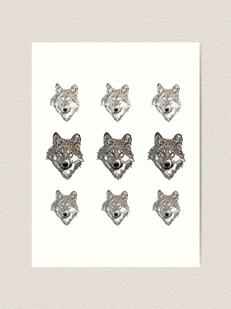 "Wolf pack" Art Print for Sale by starseedgems | Redbubble