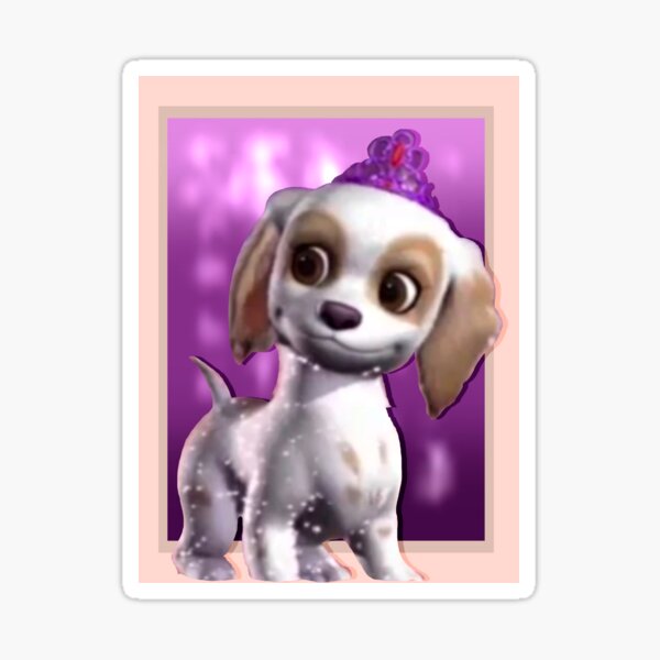 "Barbie Diamond Castle - Sparkle the Puppy" Sticker for Sale by ...