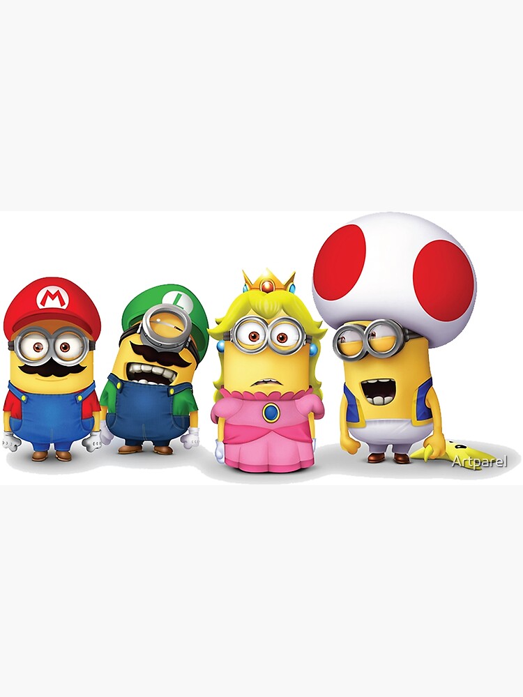 "Super Minion Bros" Poster for Sale by Tidingstool | Redbubble