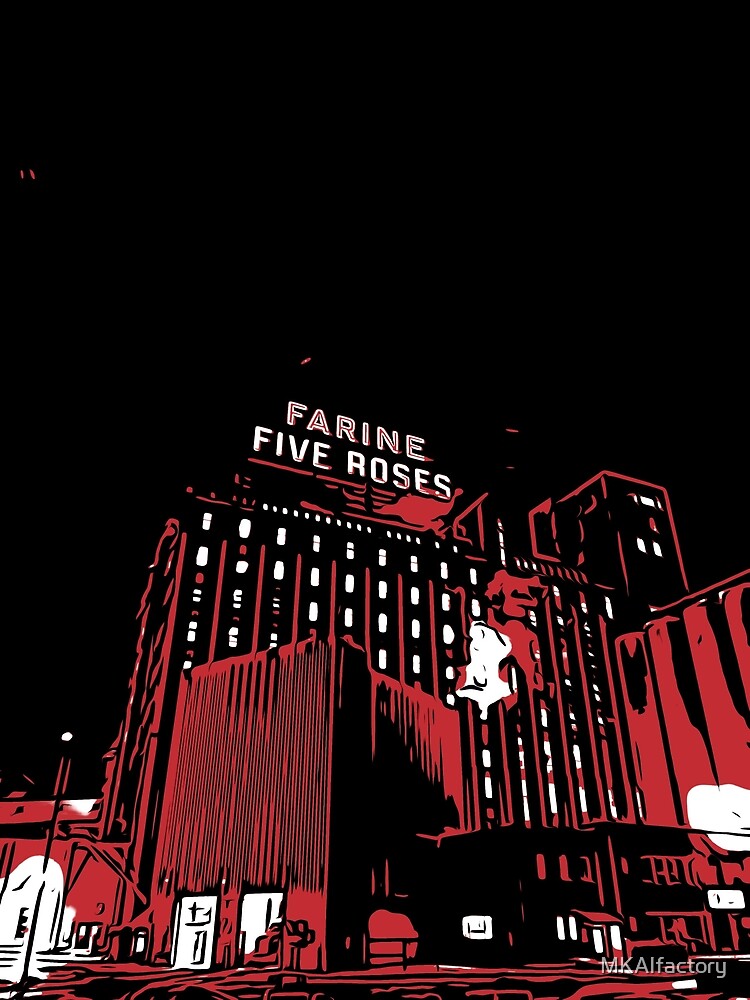 Farine Five Roses Building Premium Matte Vertical Poster