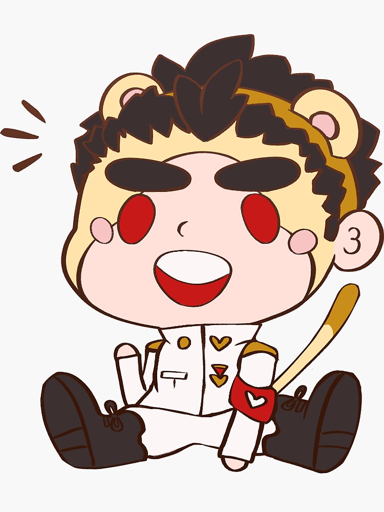 "Kiyotaka Ishimaru Chibi Monkey" Sticker for Sale by harpoon--gun ...
