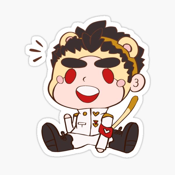 "Kiyotaka Ishimaru Chibi Monkey" Sticker for Sale by harpoon--gun ...