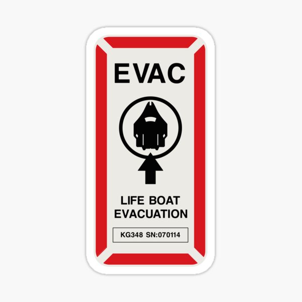 "Sevastopol EVAC Sign A sticker (Isolation)" Sticker for Sale by ...