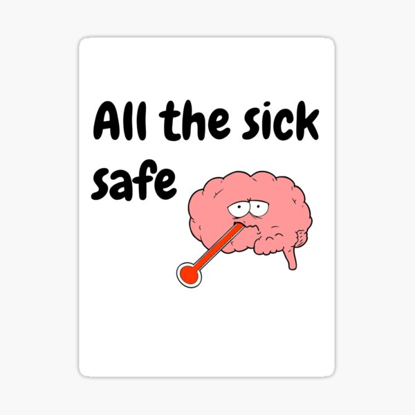 "Sick" Sticker by tinacollection | Redbubble