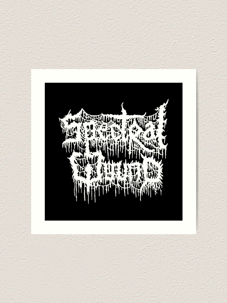 "Spectral Wound Logo" Art Print for Sale by metalprints | Redbubble